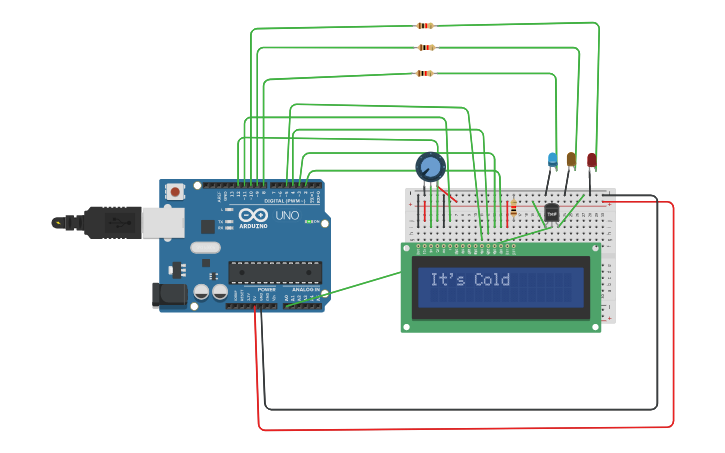 Circuit Design Ex No 8 Health Abnormality Alert System Tinkercad