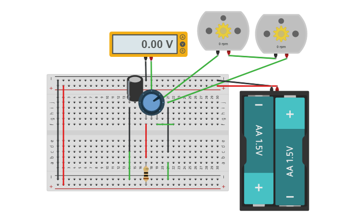 Circuit design MEAM 248 Charge/Discharge Capacitor w/Potentiometer ...