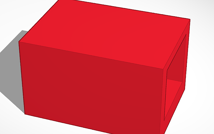 3d Design Square Box Tinkercad