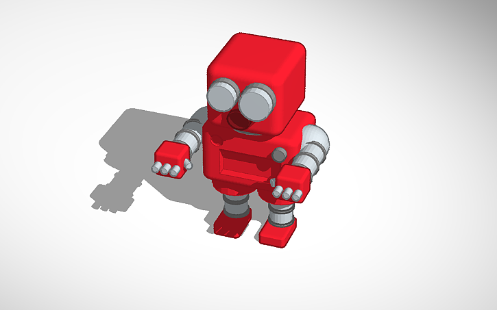 3D design Robot - Tinkercad