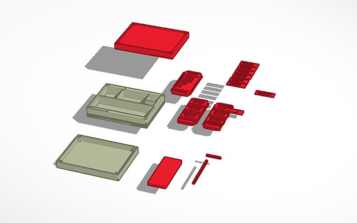 3D design Ultimate DnD Box Remix - Tinkercad