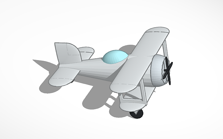 3D design Plane | Tinkercad
