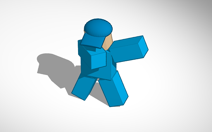 3D design roblox character - Tinkercad