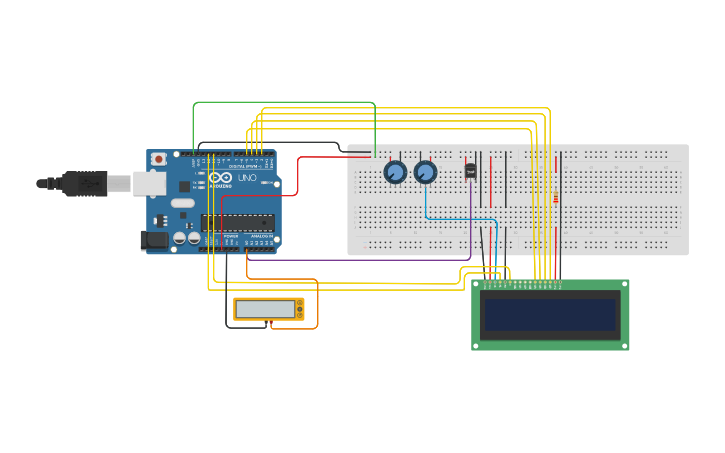 Circuit design LAB_ADC - Tinkercad