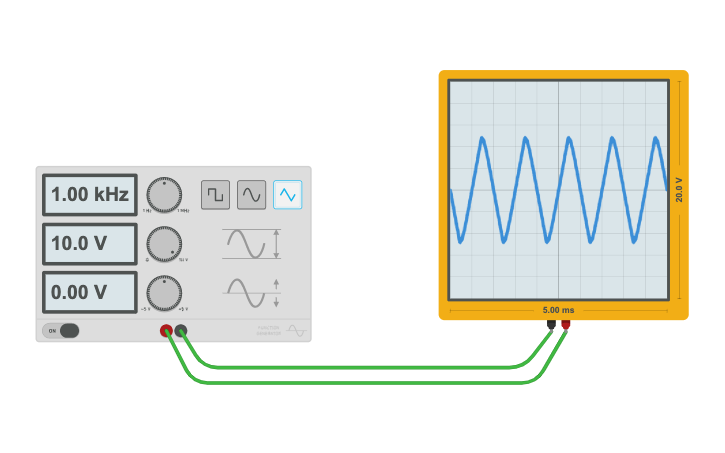 Circuit design Copy of Oscilloscope - Tinkercad