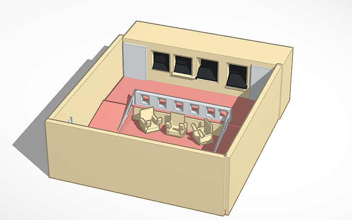 3D design USS Prometheus Starship from Star Trek Bridge | Tinkercad