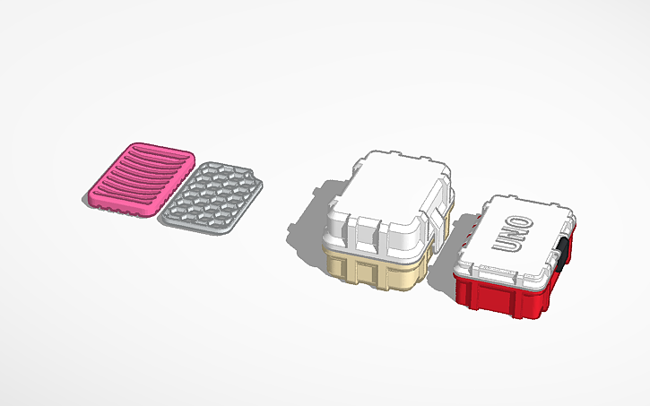 3D design Rugged soap box - Tinkercad