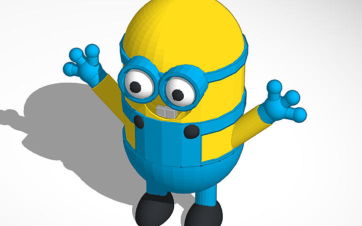 3D design Minion - Tinkercad