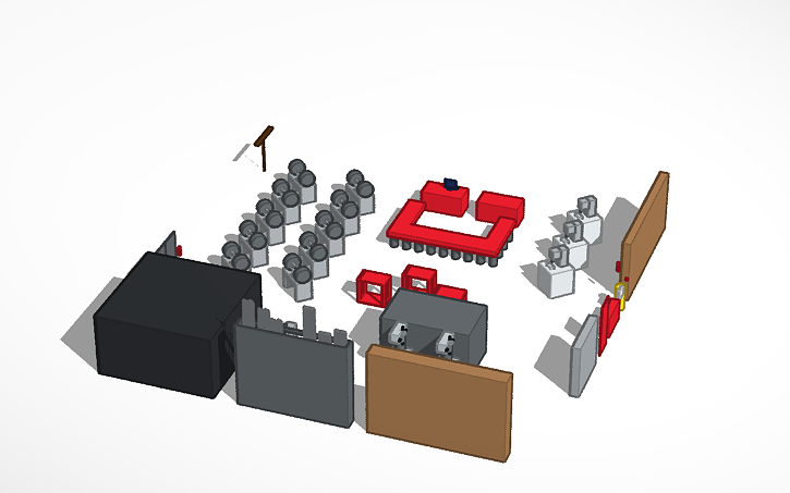 3D design Kevin's Workshop layout | Tinkercad