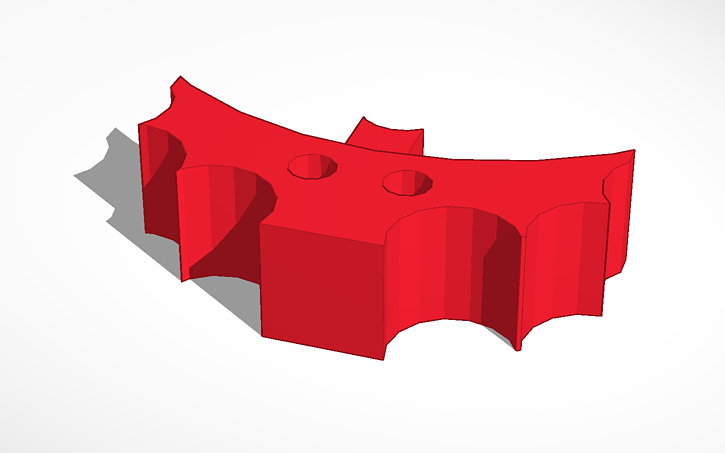 3D design Batman Button - Tinkercad