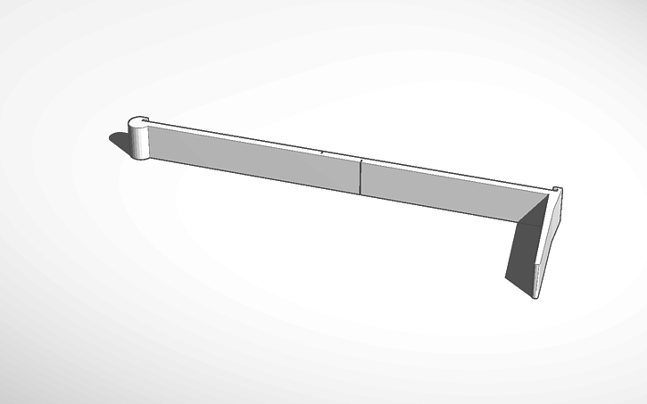 3D design Anki Overdrive Bank Turn - Tinkercad