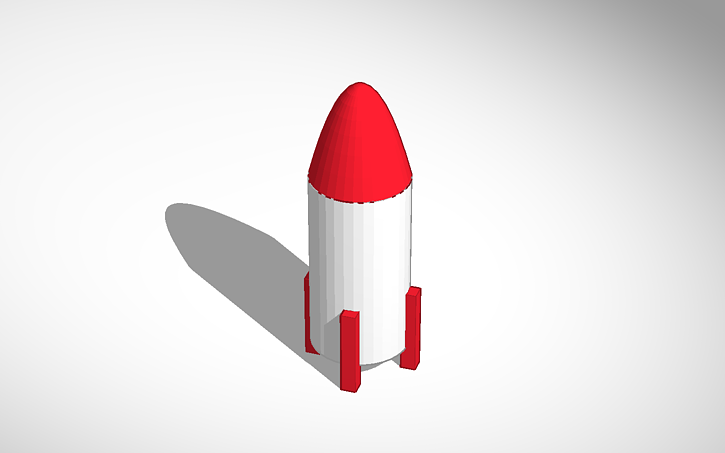 3D design Fat Rocket | Tinkercad