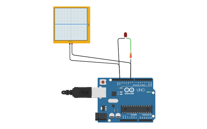 Circuit design Task 3 - Tinkercad