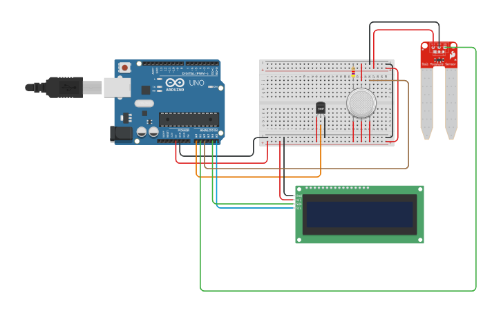 Circuit design Prueba 1 - Tinkercad