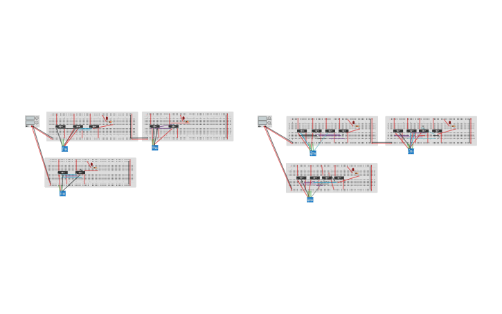 Circuit Design Functions Using Basic Gates And Universal Gates Tinkercad
