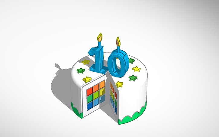 3D design HAPPY BIRTHDAY, TINKERCAD!!! | Tinkercad