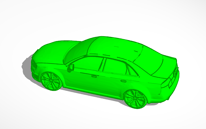 3D design PSC car - Tinkercad