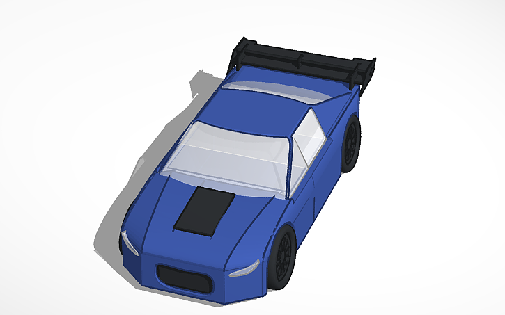 3D design Viper Rallye Superleggera - Tinkercad