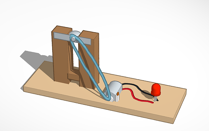 3D design motor - Tinkercad