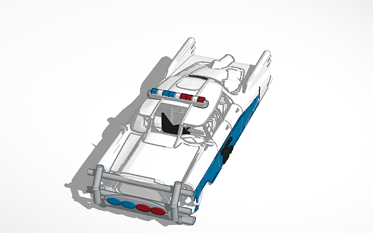 3D design fallout police car | Tinkercad