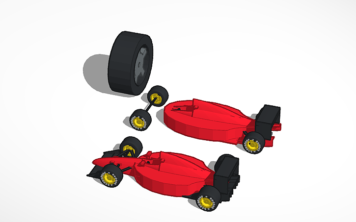 3D design f1 - Tinkercad