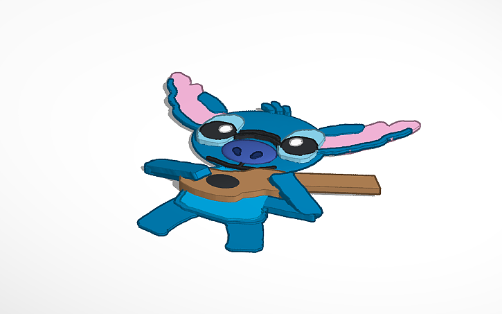3D design Stitch - Tinkercad