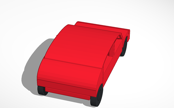 3D design Car Body - Tinkercad