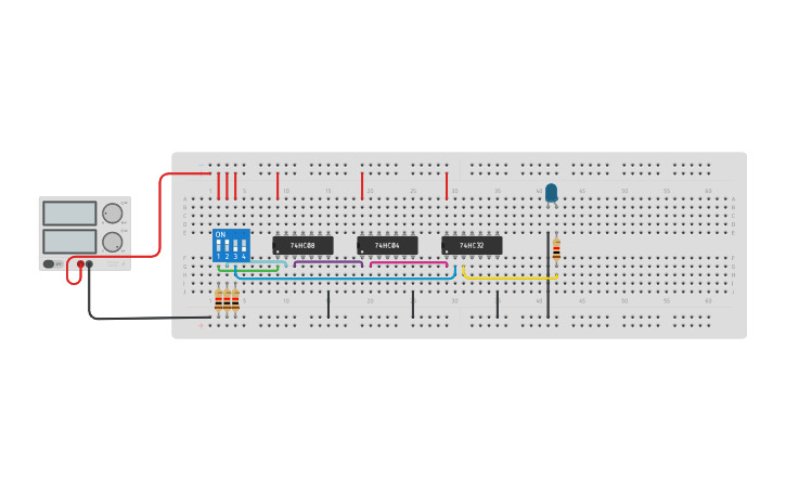 Circuit design Primer circuito - Tinkercad