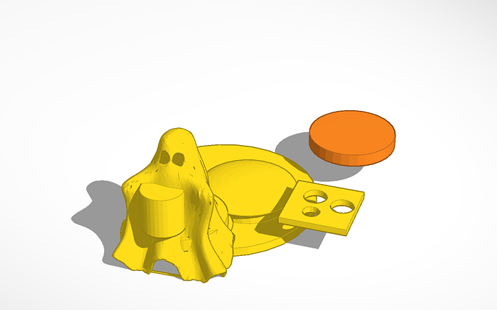 3D design Food Plate - Tinkercad