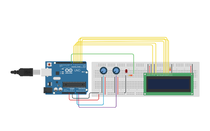 Circuit design Trigger - Tinkercad