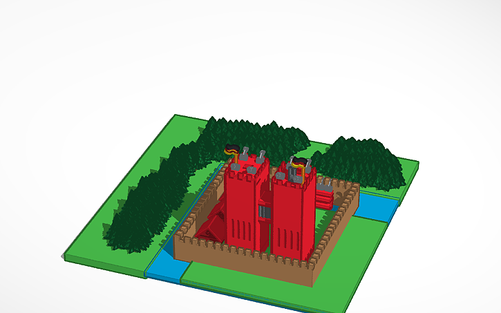 3D design ELC castle peterhaganpandoy9165 - Tinkercad