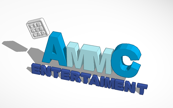 3D design Logo AmmC | Tinkercad