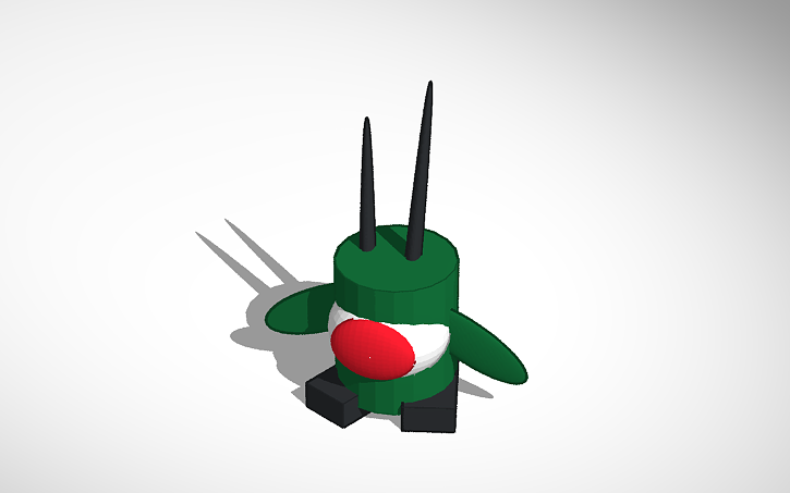 3D design Plankton - Tinkercad