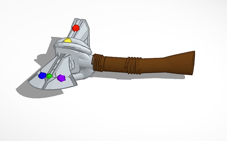 3D design Infinity Stormbreaker | Tinkercad