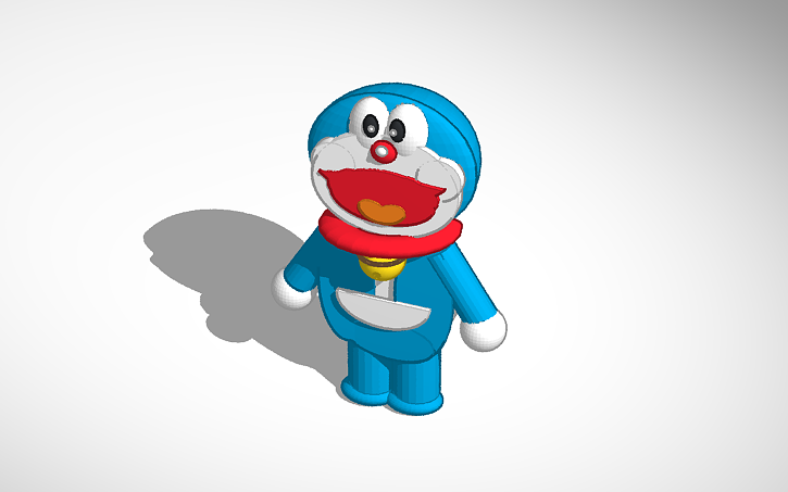 3D design 도라에몽Doraemon | Tinkercad