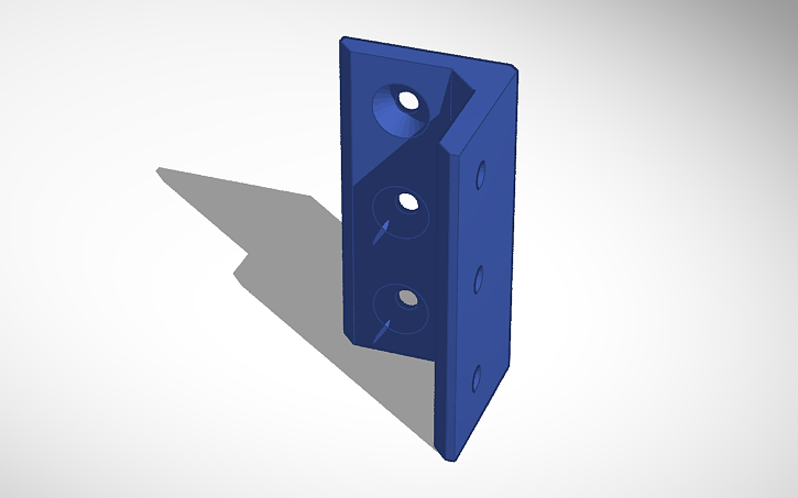 3D design Angle Bracket - Tinkercad