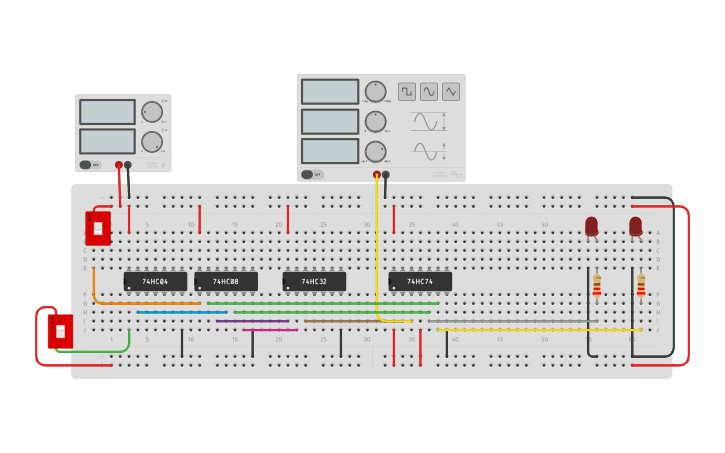 Circuit Design D To Jk Flip Flop Tinkercad
