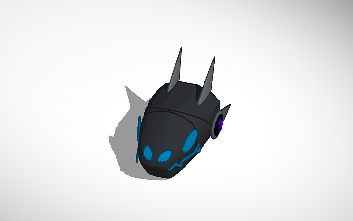 3D design Protogen head - Tinkercad