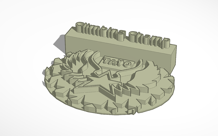 3D design Badge - Tinkercad