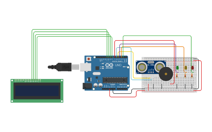 Circuit Design Simulacion Tinkercad