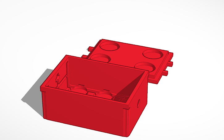 3D design 2-12V 23A battery box | Tinkercad