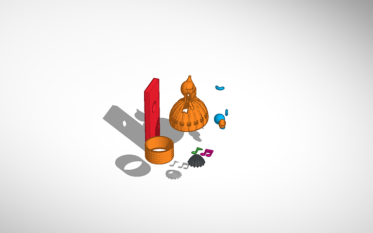 3D design lamp princess | Tinkercad