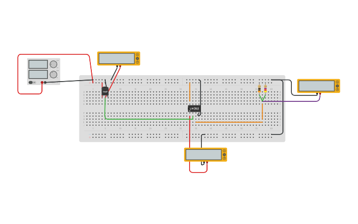 Circuit design Trabalho LM35_LM358 - Tinkercad