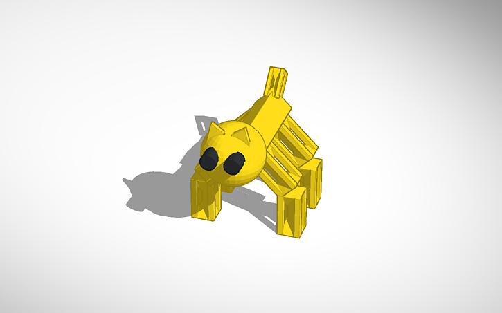 3D design RoboCat | Tinkercad