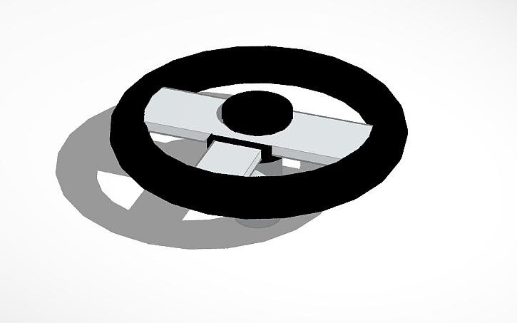 3D design Orient Aero JF1 Steering Wheel - Tinkercad