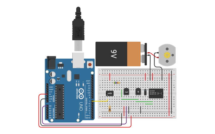 Circuit Design Arduino Ile Tmp36 Veya Lm35 Analog Isı Sensörü Kullanımı
