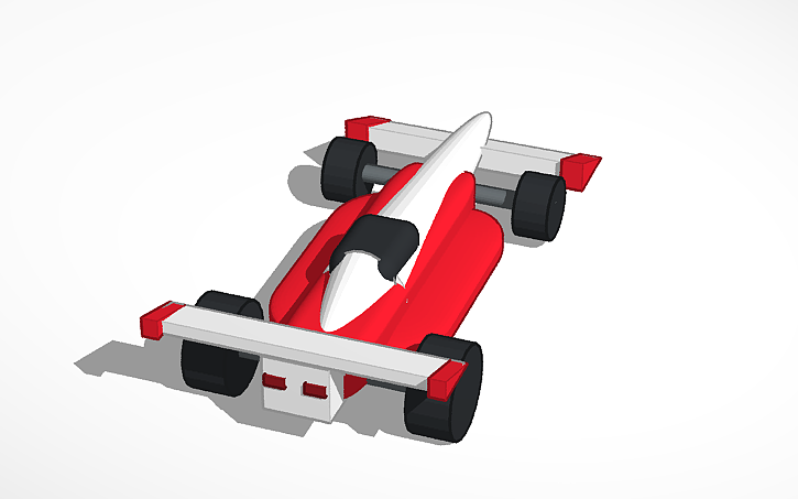 3D design formula 1 - Tinkercad