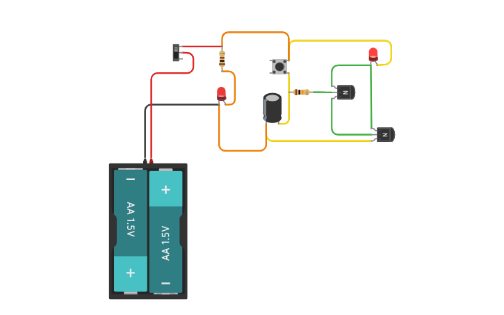 Circuit design Timer circuit - Tinkercad