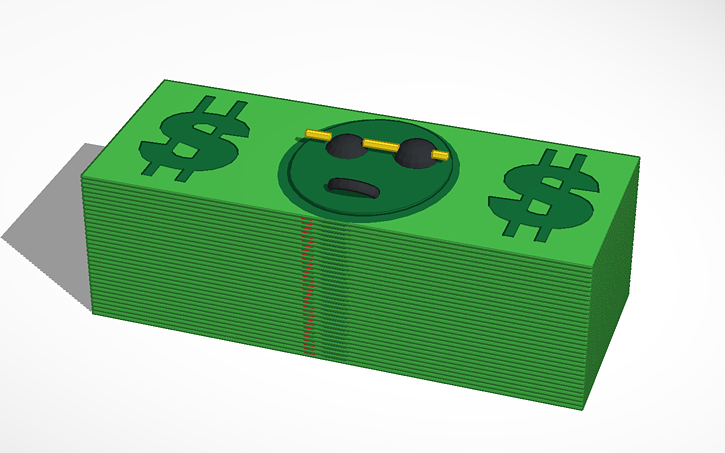 3D design Money - Tinkercad