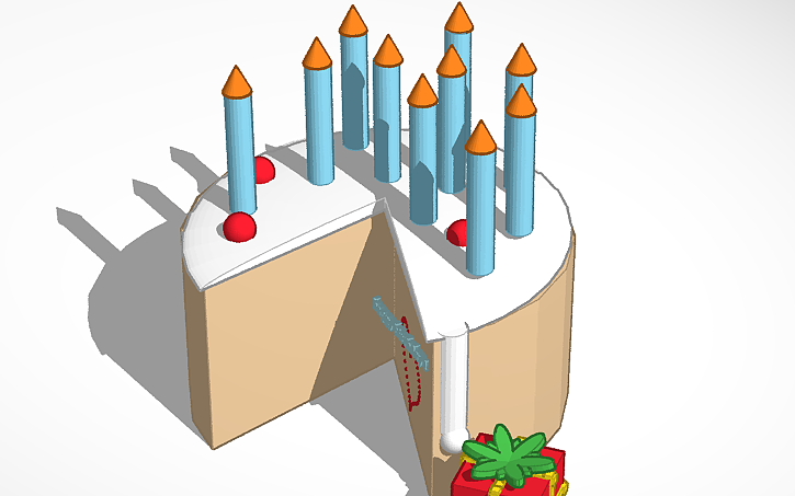 3D design Happy birthday ! | Tinkercad